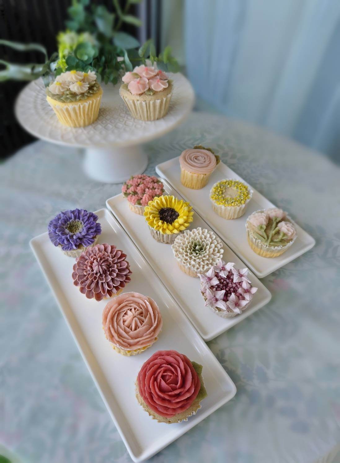 初心者向け『あんフラワーカップケーキ』コースLesson① | 和菓子教室antomo（アントモ）