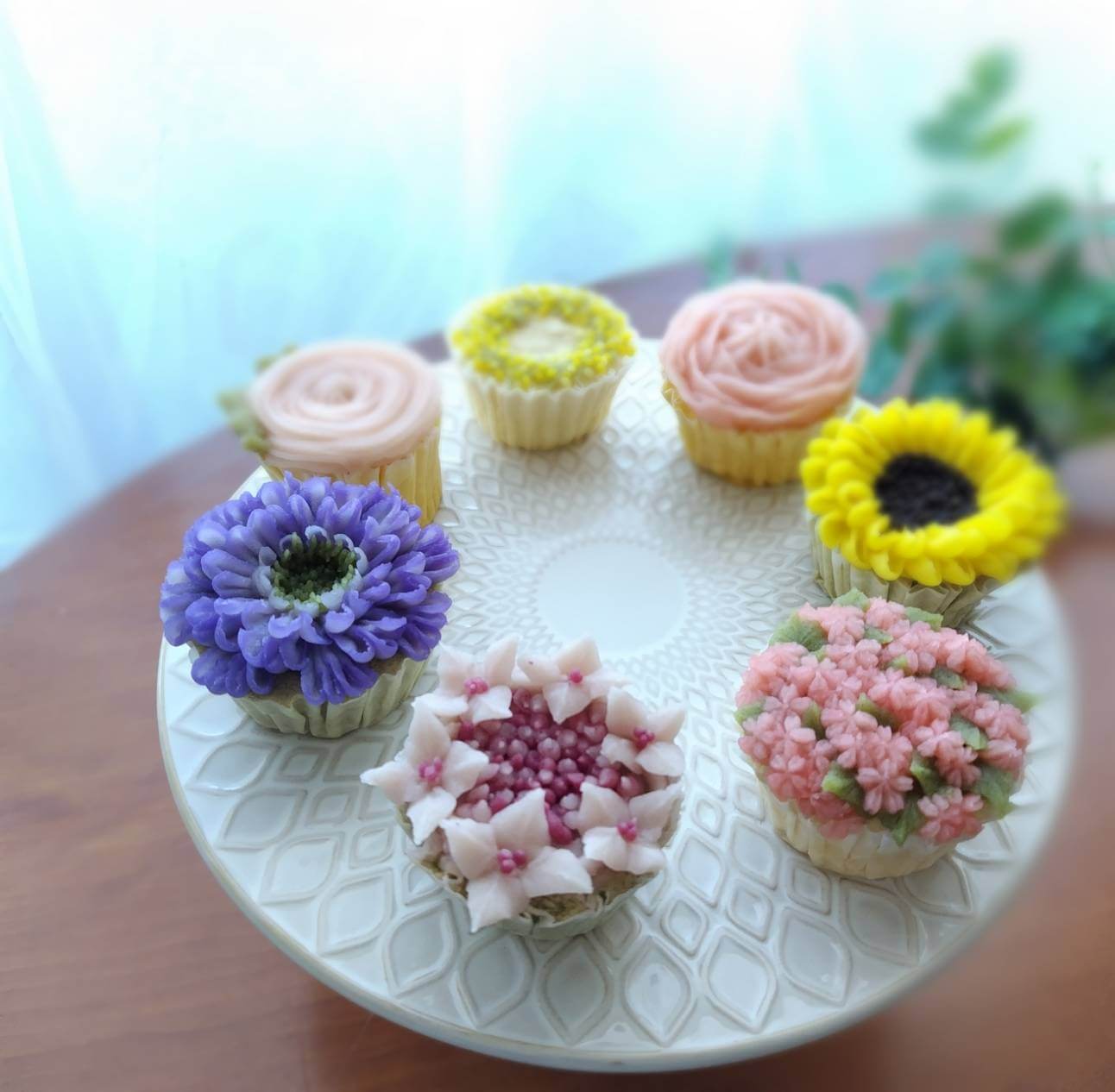 初心者向け『あんフラワーカップケーキ』コースLesson① | 和菓子教室antomo（アントモ）